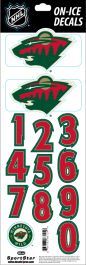NHL Minnesota Wild Decals (Retro)