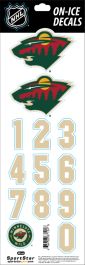 NHL Minnesota Wild Decals - Green