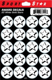 Solid Star Awards White