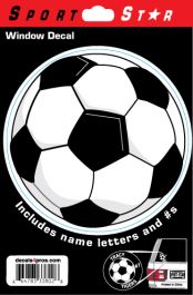 Soccer Window Decal
