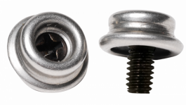 SportStar Black Screw Snap Post 1/4"